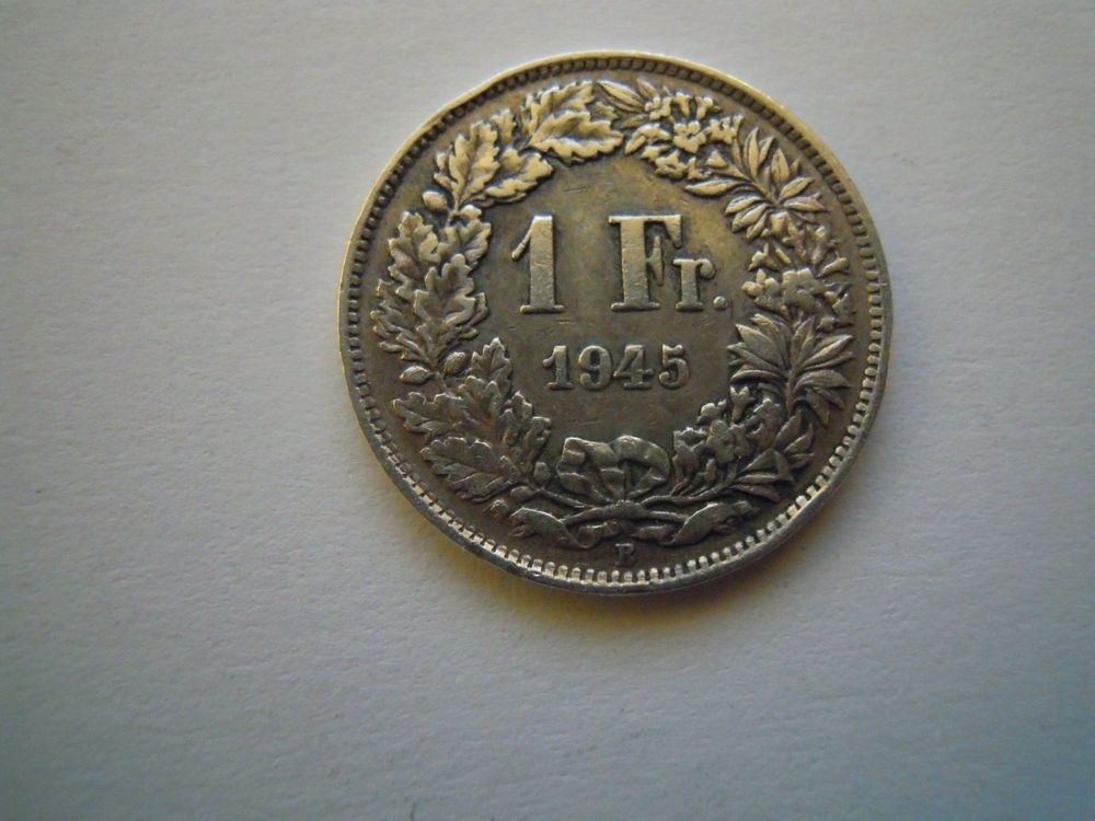 1 Fr. 1945 (Gebraucht) in Kriegstetten für CHF 2.5 – mit Lieferung auf Ricardo kaufen