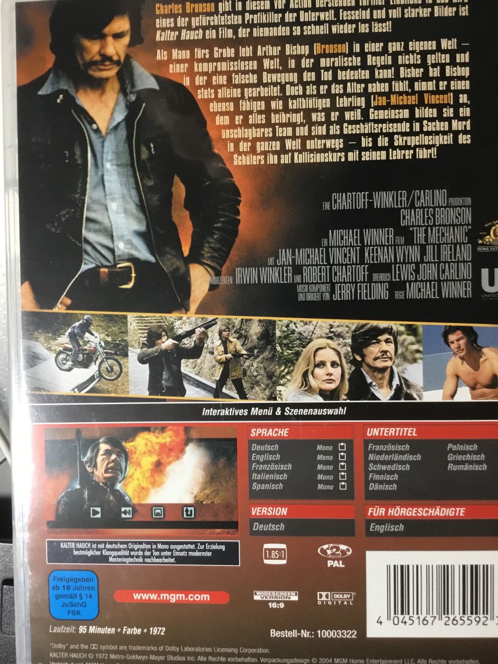 Charles Bronson - Kalter Hauch DVD, (Gebraucht) in Thierachern für CHF ...