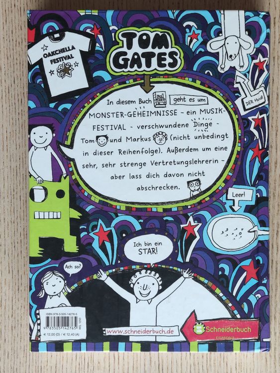 Tom Gates Monster? Welches Monster? von Liz Pichon (Gebraucht) in ...