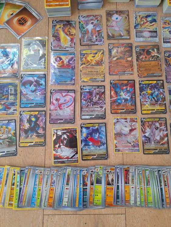 Pokemon XXL Sammlung Mew, Charizard, Blastoise EX, VMAX (Gebraucht) in Gossau SG für CHF 41 ...