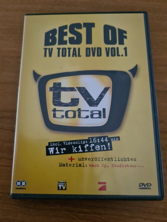 TV Total - Best Of DVD Vol. 1 - Top Zustand - Kult! (Gebraucht) in Bern ...
