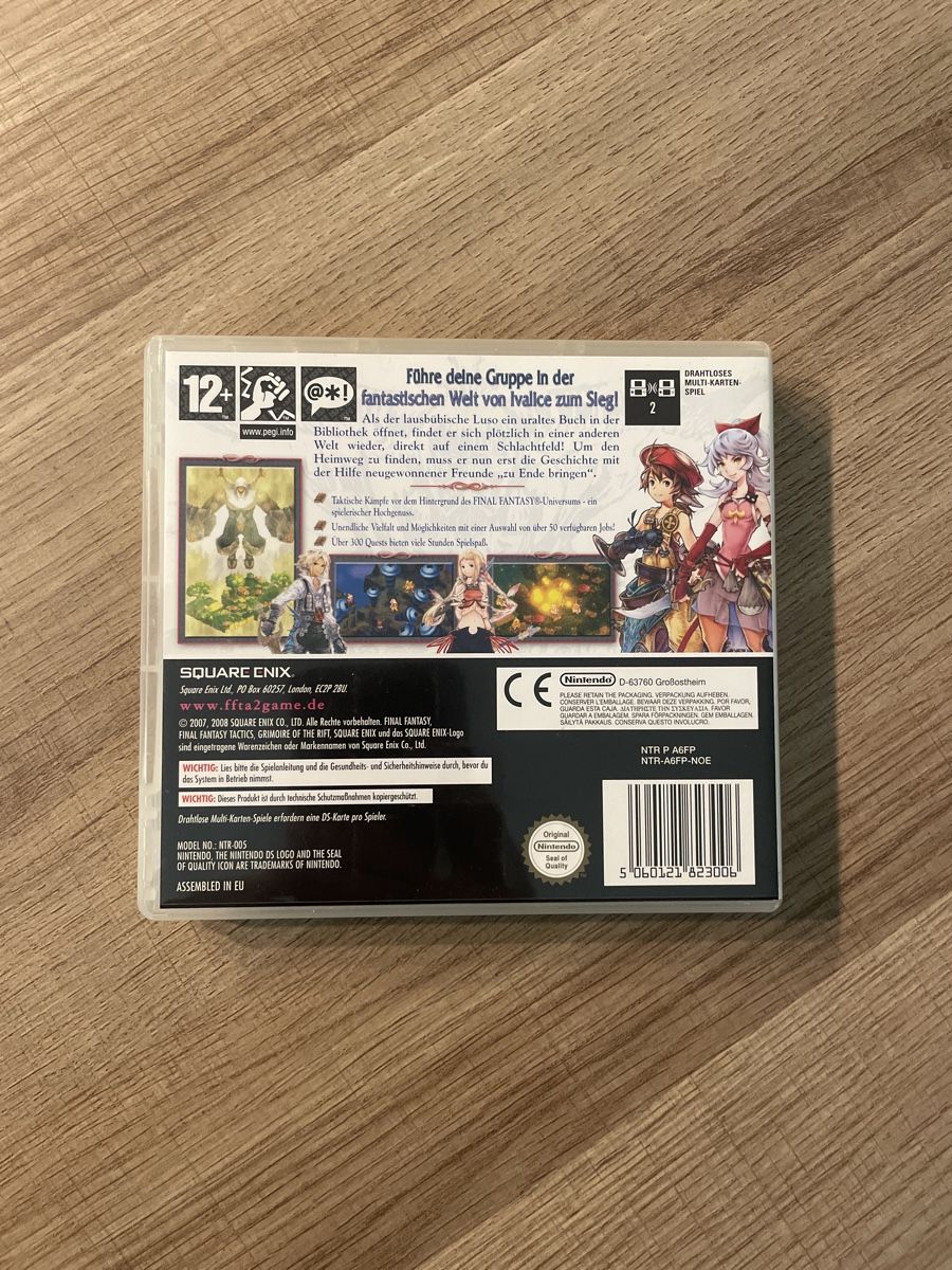 Final Fantasy Tactics A2 Nintendo DS (Gebraucht) in Hagendorn für CHF 40 – mit Lieferung auf ...