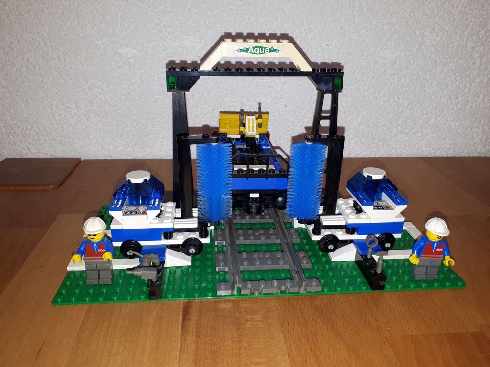 Lego 4553, Trainwash, Station de lavage (Gebraucht) in Montricher für ...