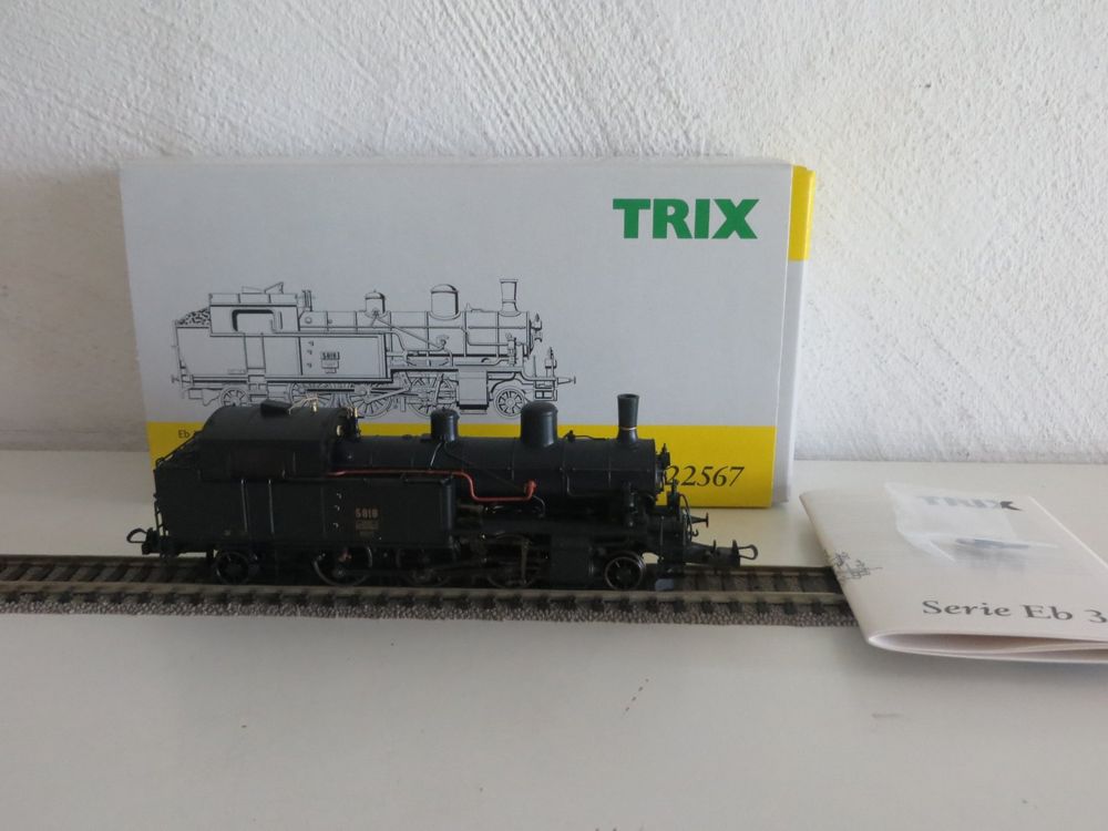 Trix H0: Dampflok Eb 3/5 der SBB, 22567, GS, OVP, wie neu (Neu (gemäss ...