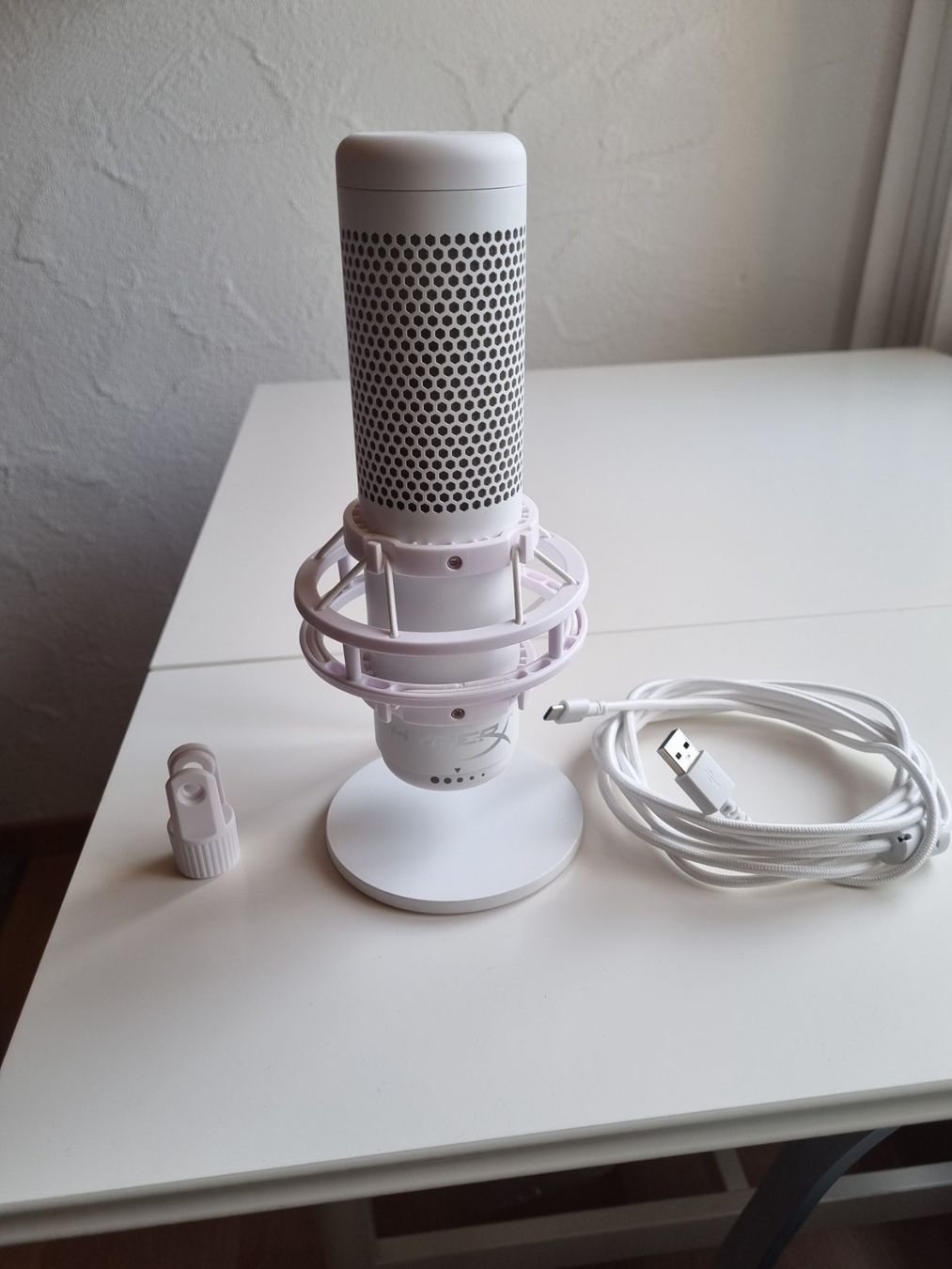 HyperX QuadCast S – USB Gaming Mikrofon (RGB) -guter Zustand (Neu ...