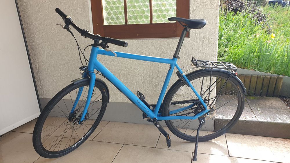 MTB Cycletech Tool Man Special XL Fahrrad blau Riemenantrieb (Gebraucht) in Oberhofen Thun'see ...