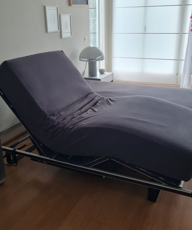 Elektrisches Riposa CARBON BED 5 mit Obermatratze OPERA (Gebraucht) in ...