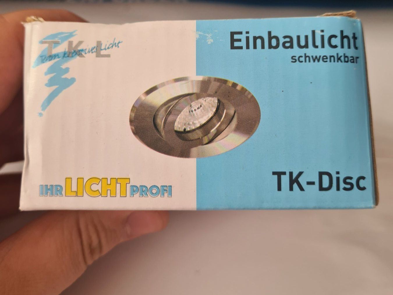 TK-Disc Einbau schwenkbar alu-gebürstet TKL Spot (Neu und ...