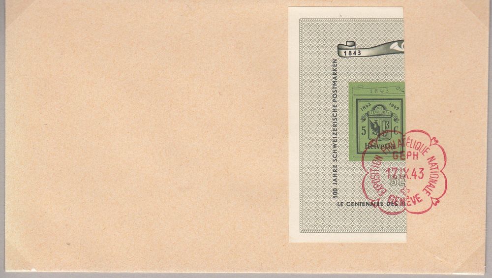 W17L und W17R 2 FDC's portogerecht frankiert als Drucksache (Gebraucht) in Spreitenbach für CHF ...