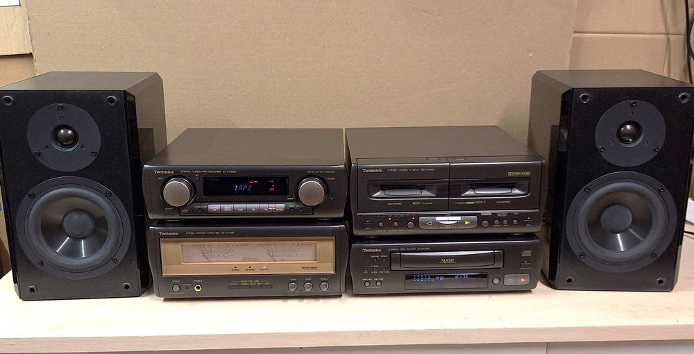 Technics High-End Stereoanlage + Yamaha Lautsprecher – Top (Gebraucht ...