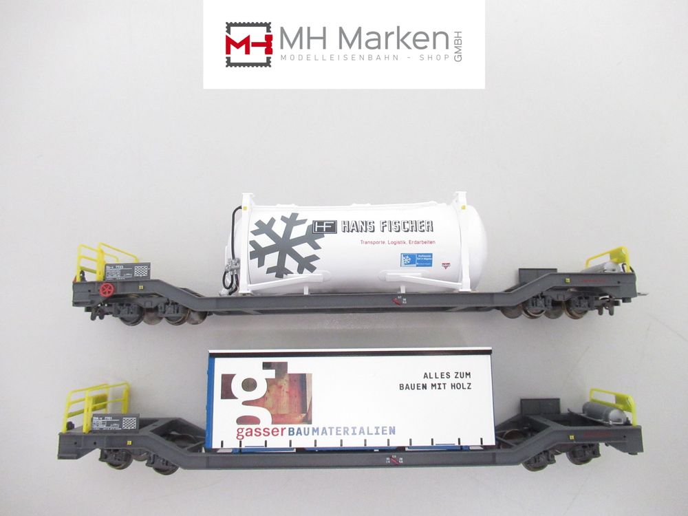 Bemo 2289 133 + 2289 161 RhB Güterwagen DC H0m (Gebraucht) in Basel für ...