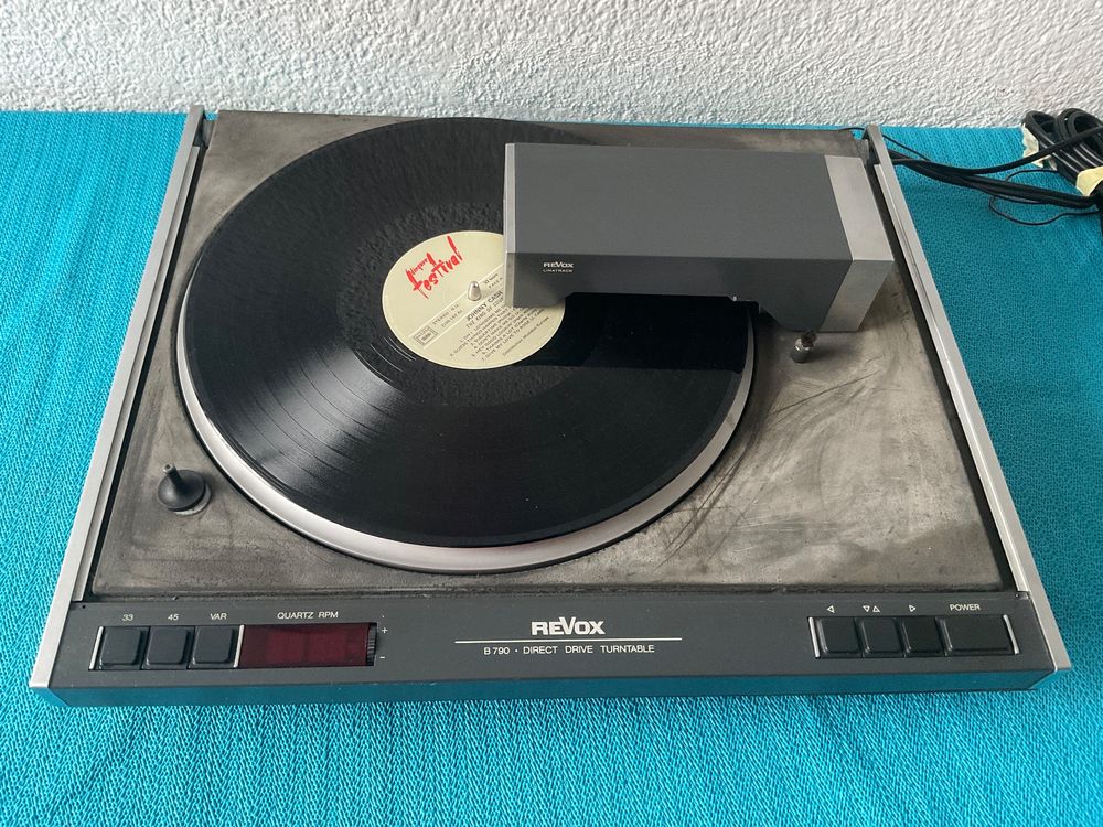 ReVox B 790 Direct Drive Turntable (Gebraucht) in Langenthal für CHF 80 – nur Abholung auf ...
