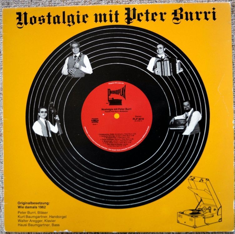 Nostalgie Mit Peter Burri - LP ♪ GEWASCHEN ♪ (Gebraucht) in Unterseen für CHF 7.9 – mit ...