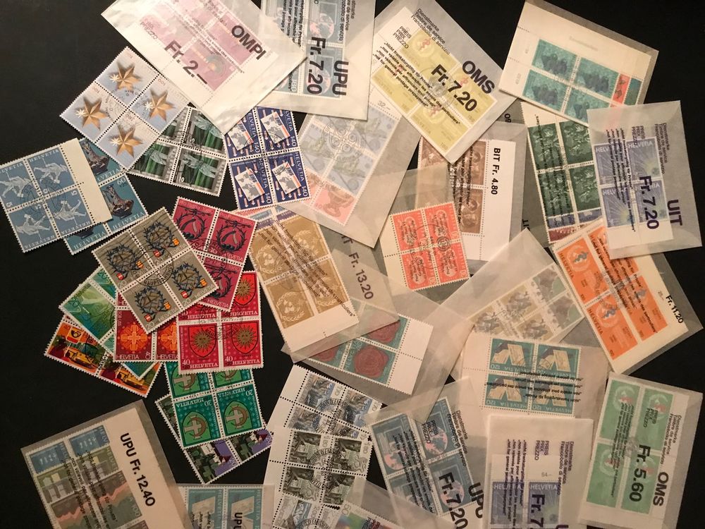 Viererblock Sammlung mit Erstagsstempel | Kaufen auf Ricardo