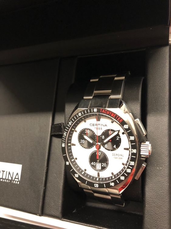 Certina DS Royal Chronograph (Neu und originalverpackt) in Grenchen für CHF 300 – nur Abholung ...