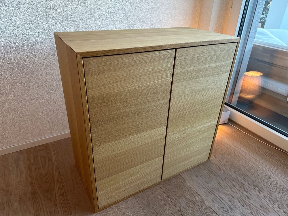 Bolia - Case Shelving module with wooden door (70x70x35cm) | Kaufen auf ...