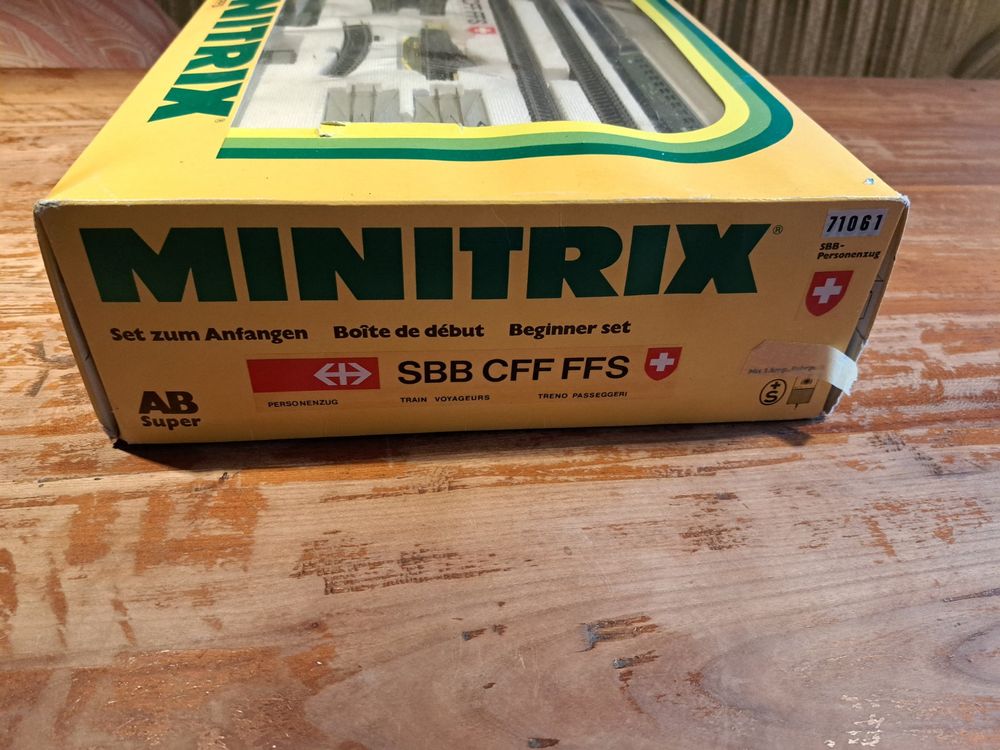 Modelleisenbahn Minitrix Beginner Set Nr. 71061 | Kaufen auf Ricardo