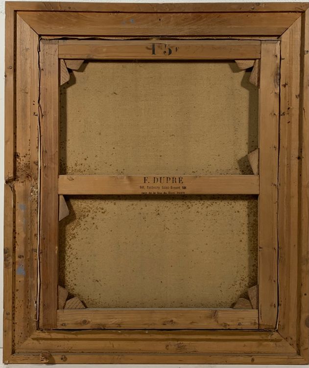 Antikes Gemälde Porträt einer Dame von Lusser (Gebraucht) in Root für ...