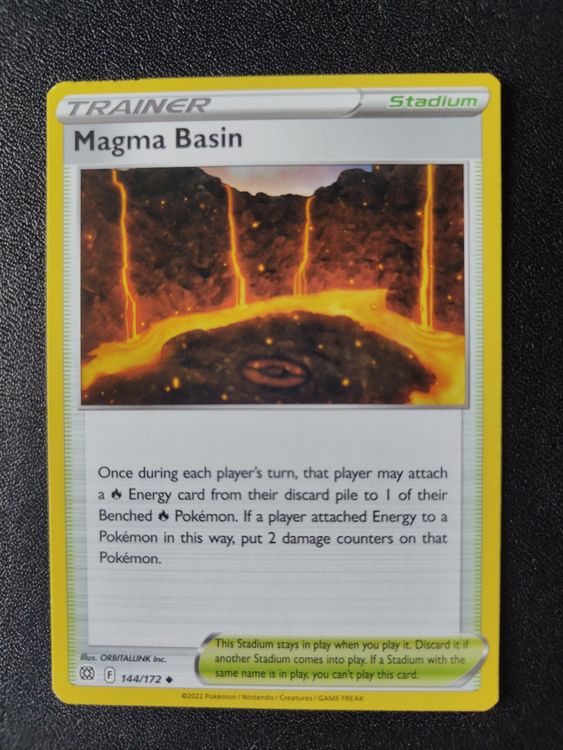 Magma Basin 144/172 Stadium Pokémon Brilliant Stars 2022 EN (Gebraucht ...
