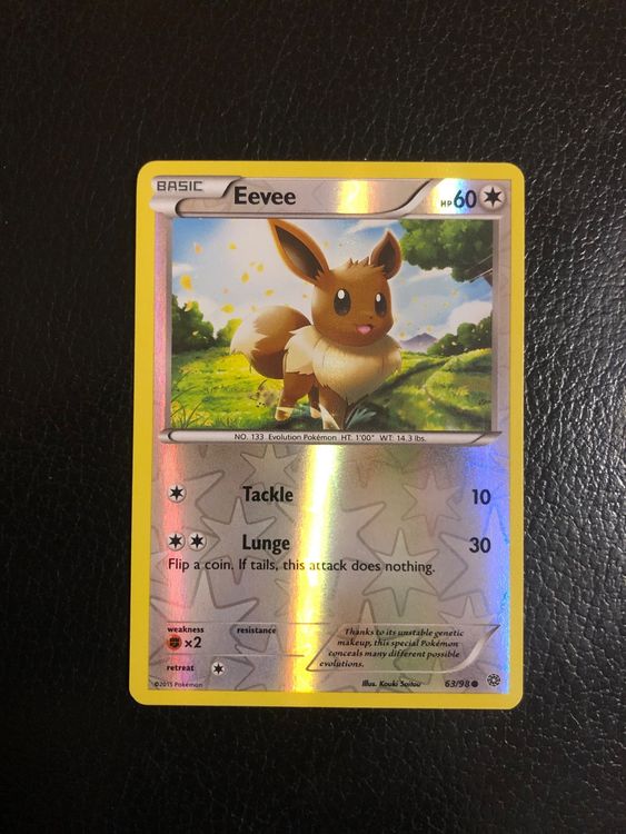 XY: Ancient Origins - Eevee reverse 63/98 Ab 1 (Gebraucht) in Paradiso ...