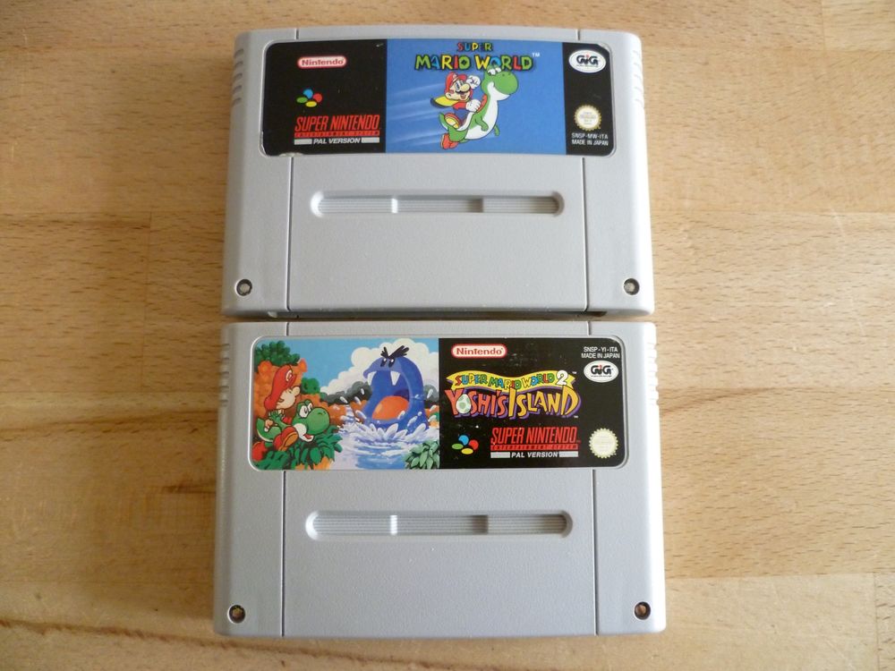 Super Mario World + Yoshi's Island - Super Nintendo SNES | Comprare su ... Super Mario World + Yoshi's Island - Super Nintendo SNES | Comprare su ...