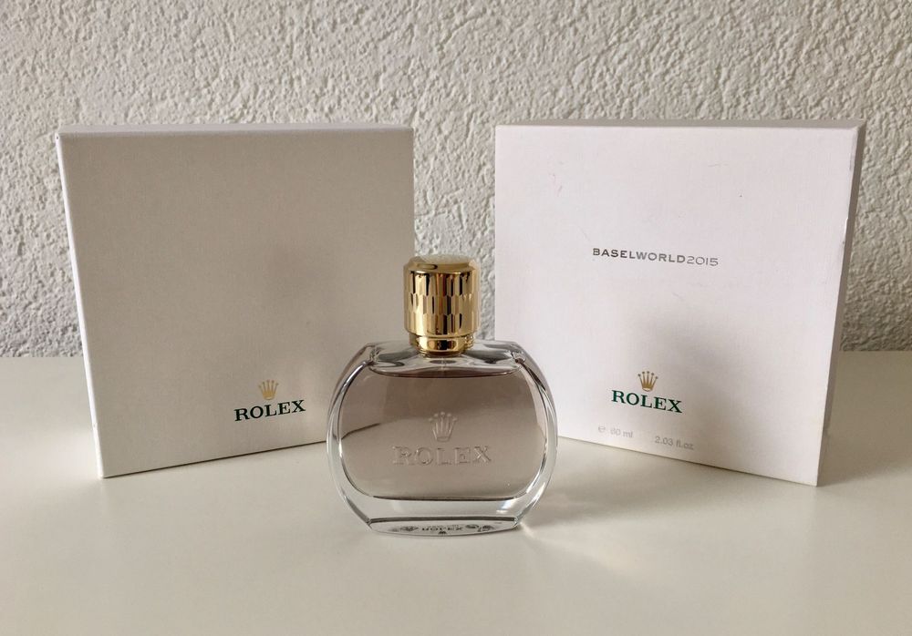 Très rare eau de parfum Rolex pour Baselworld 2015 | Acheter sur Ricardo