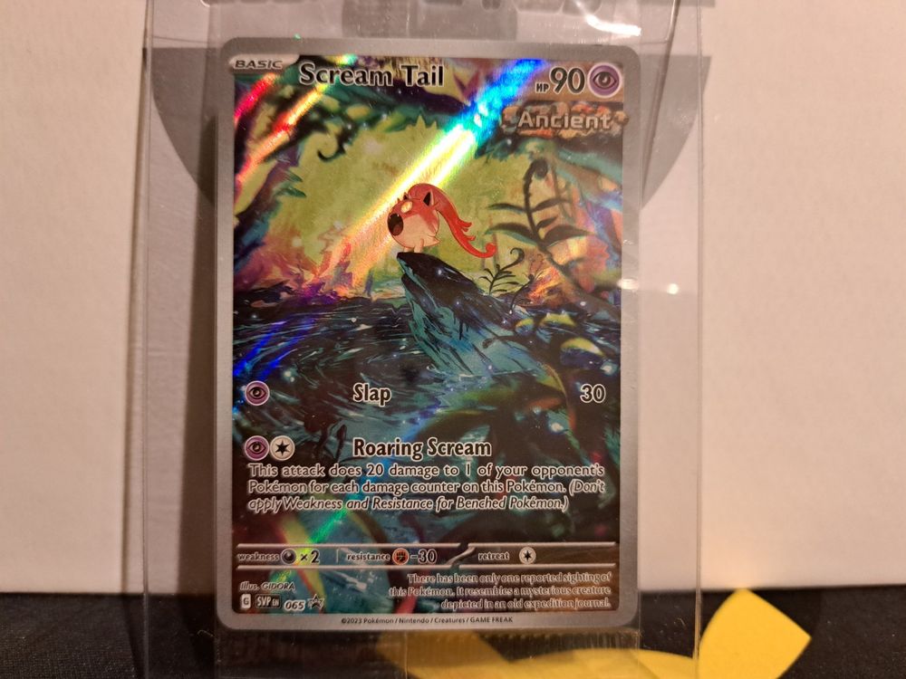 SCREAM TAIL PARADOX RIFT ETB PROMO 065 POKEMON KARTE (Gebraucht) in für ...