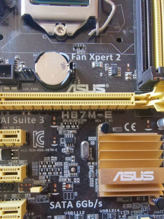 Mainboard ASUS H87M-E MIT i7-4770k 3.50ghz (Gebraucht) in Altnau für ...