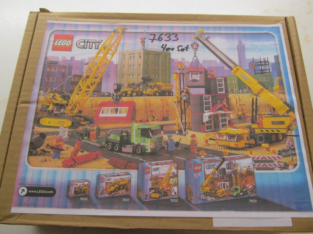 LEGO CITY 7633 4 er SET KOMPLET | Kaufen auf Ricardo