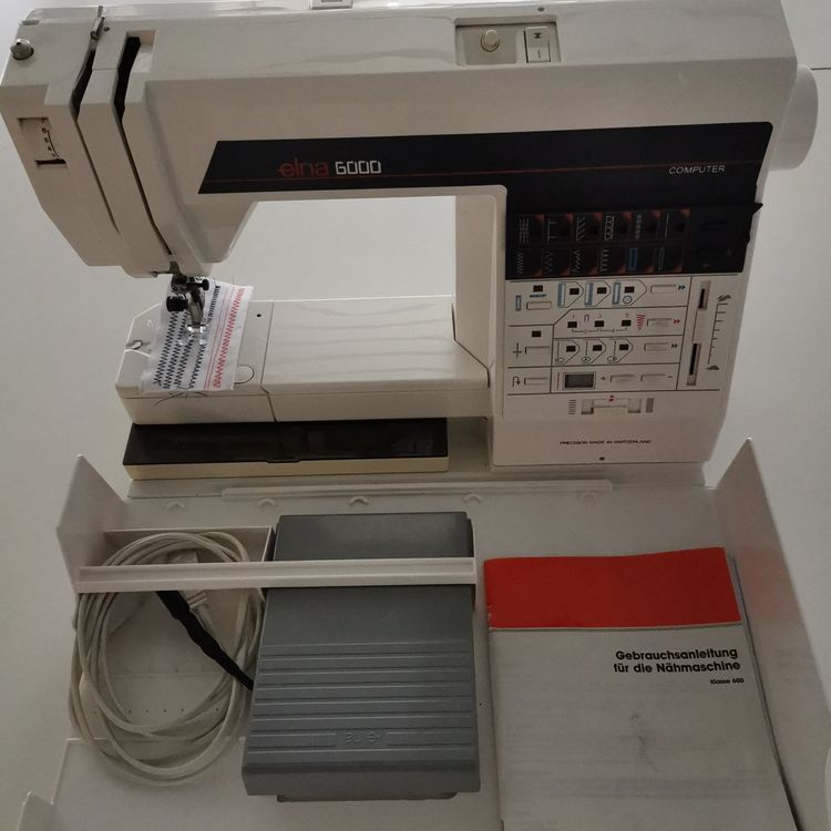 ELNA Nähmaschine TYP 6000 (Defekt) in Weinfelden für CHF 2 – nur ...
