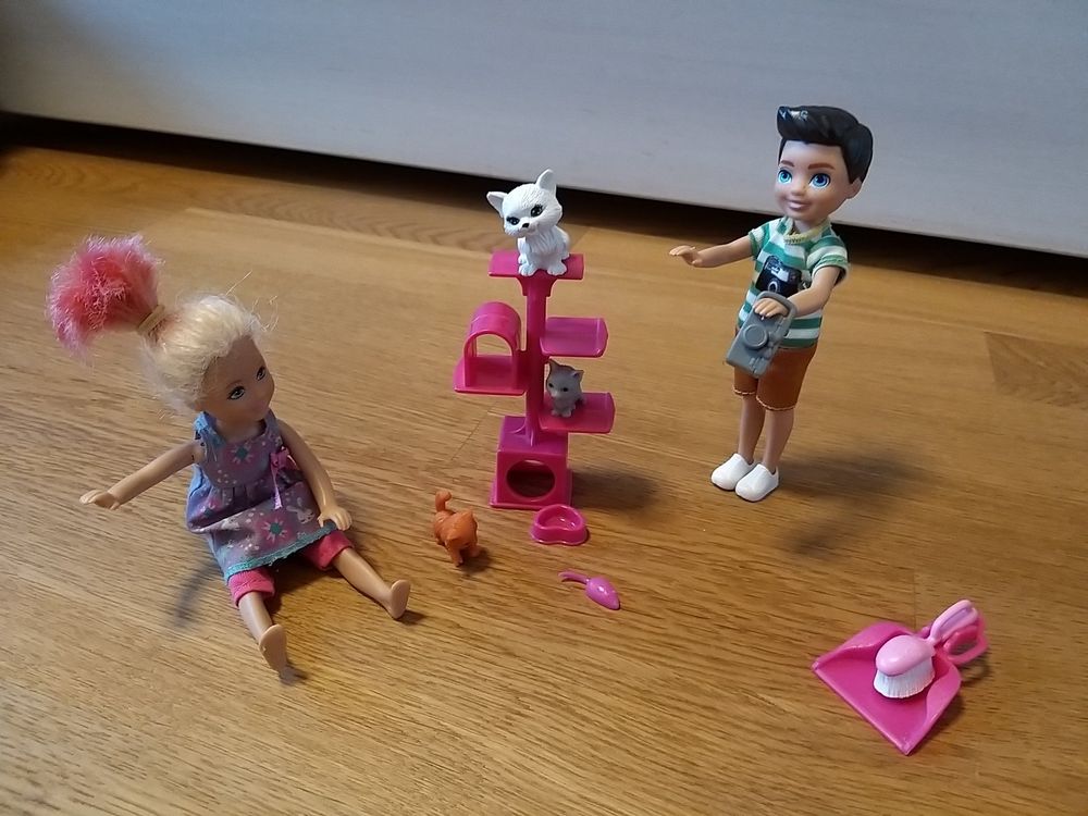 Barbie Kinder mit Katzen | Kaufen auf Ricardo