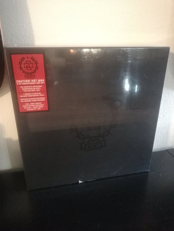 RAMMSTEIN ”XXI - THE VINYL BOX SET” sealed (Neu und originalverpackt ...