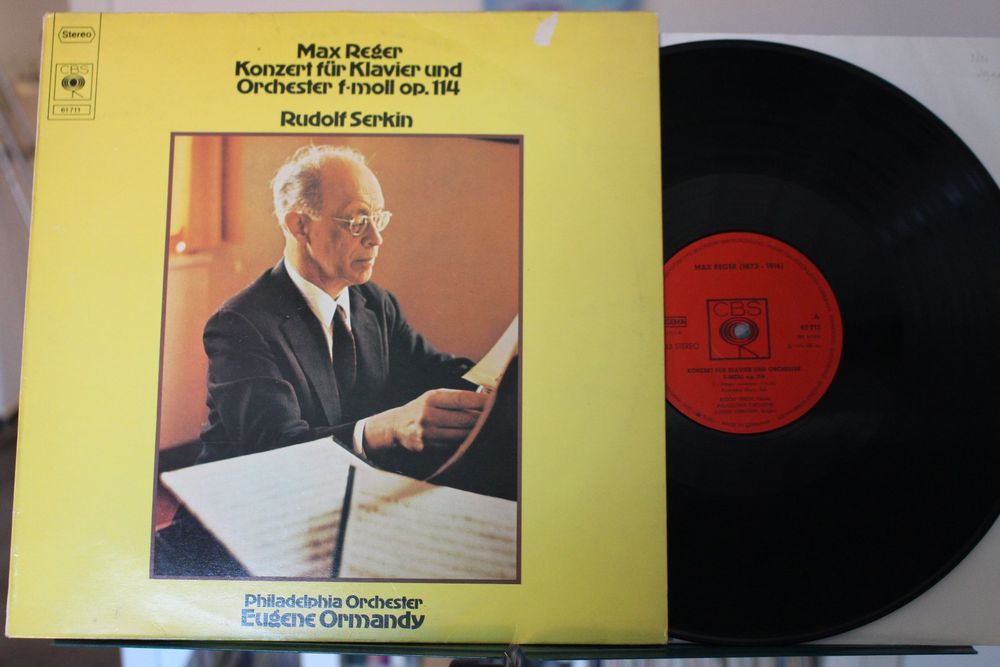 Max Reger: Klavierkonzert; Rudolf Serkin, Ormandy (Gebraucht) in ...