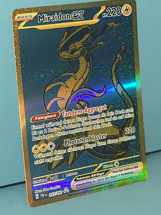 Pokemon Paldeas Schicksale Miraidon ex DE ⚠️über 200 Karten | Kaufen ...