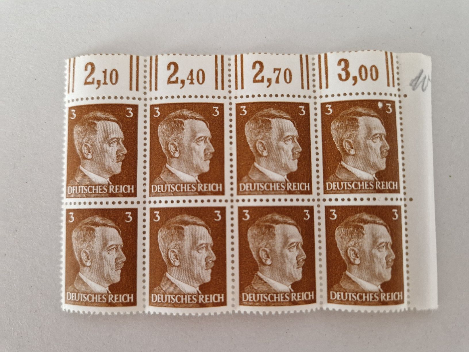 Deutsches Reich Adolf Hitler Briefmarken postfrisch (Neu (gemäss ...