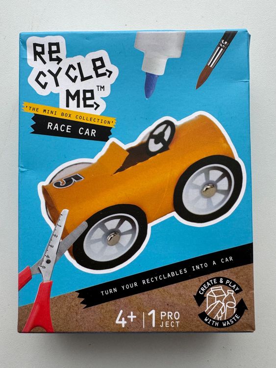 Recycle Me - The Mini Box Collection - Race Car (Neu und ...