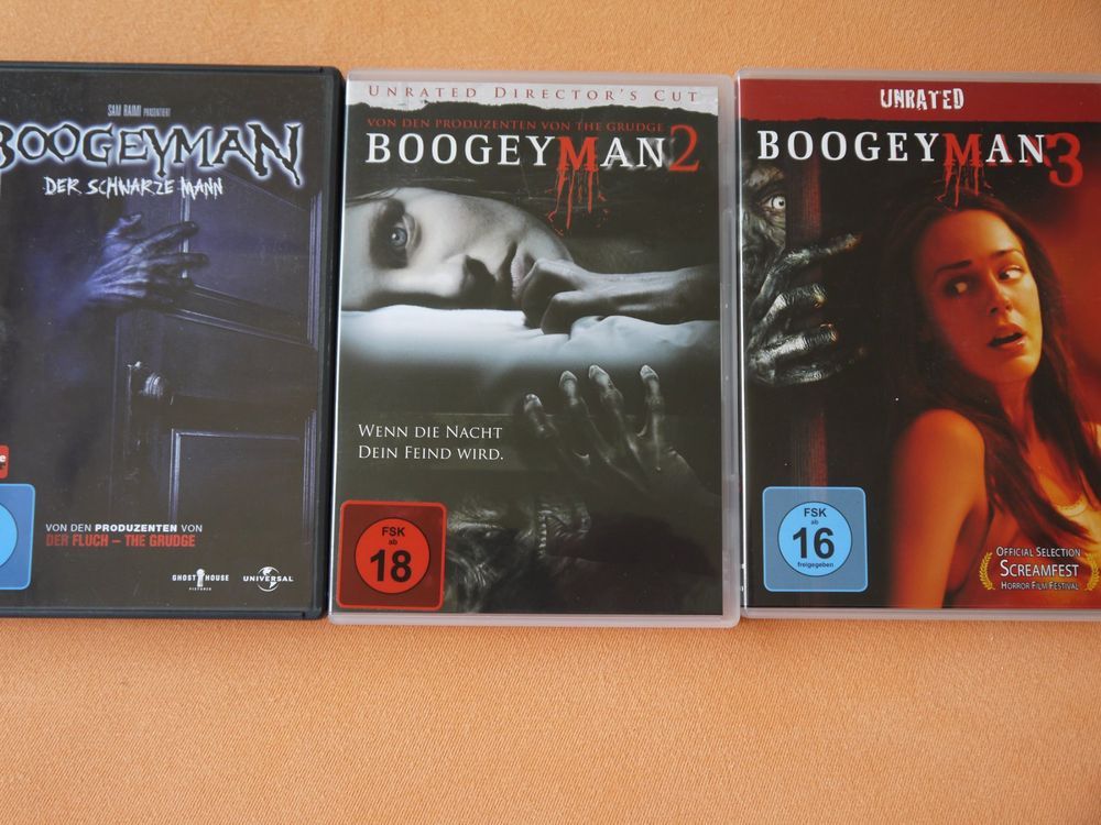BOOGEYMAN 1,2,3 Trilogy uncut (Gebraucht) in Hagendorn für CHF 9.9 ...