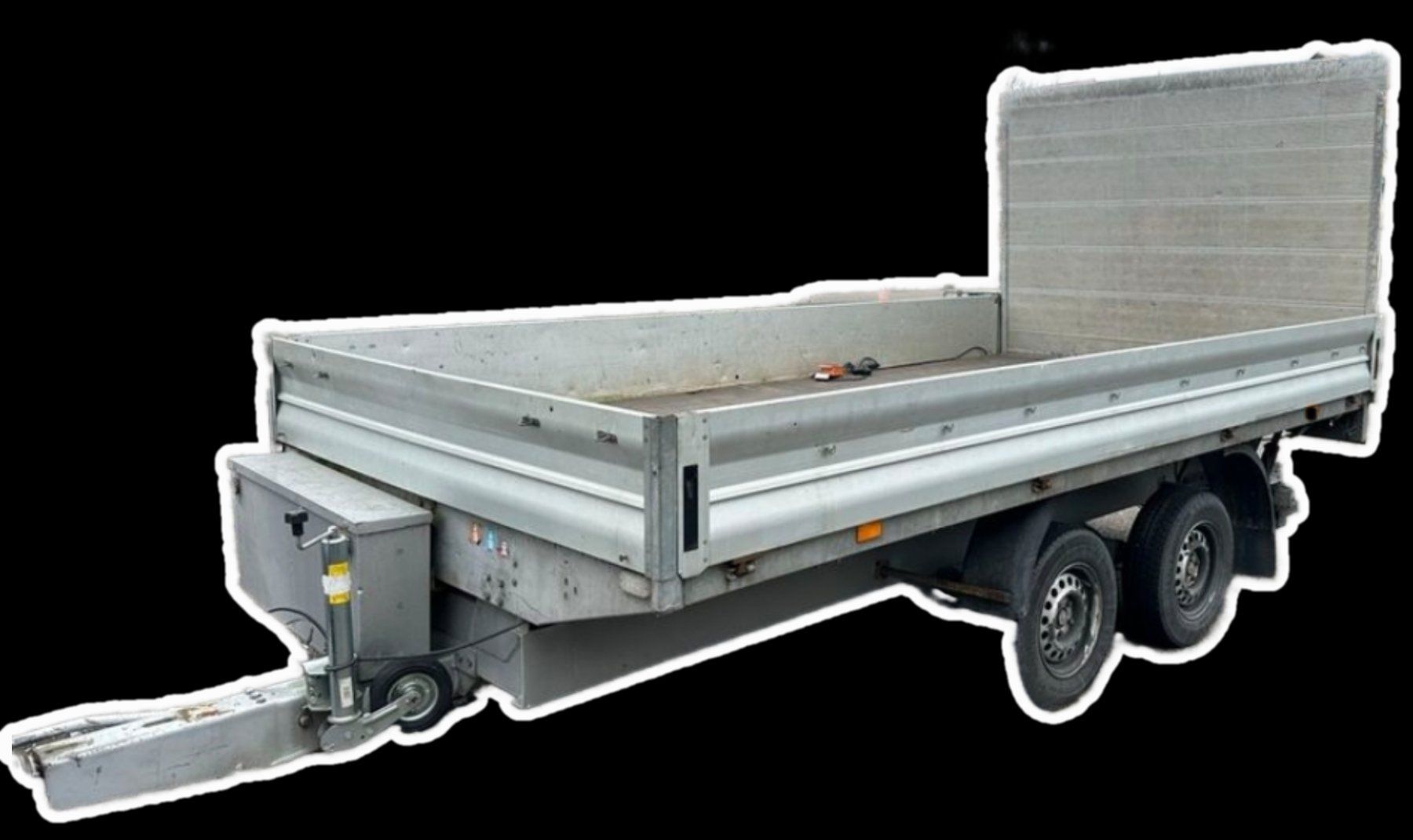 🔥Grande Remorque 3500kg avec plaque élévatrice/Hebebühne (Gebraucht) in St. Ursen für CHF 3000 ...