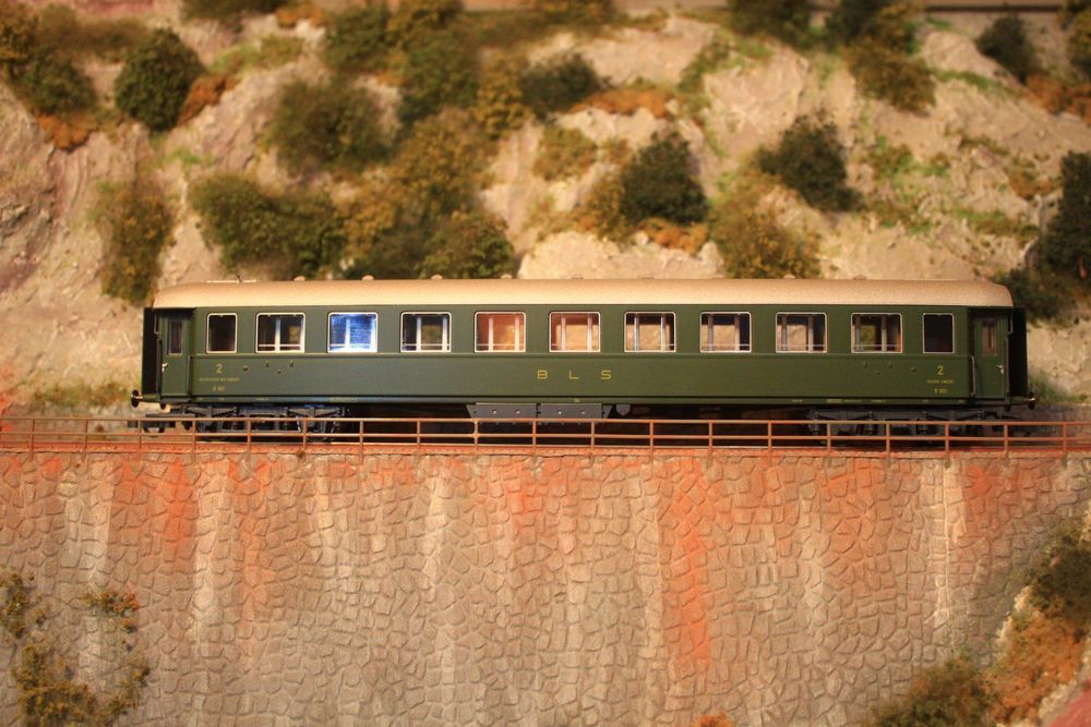 Roco BLS Stahlwagen B 801, Ep. III, OVP (Gebraucht) in Reigoldswil für ...