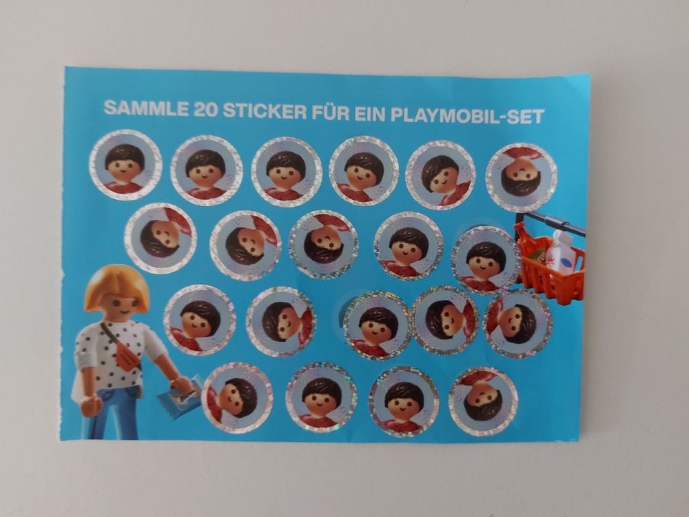Migros Mania Playmobil 20 Sticker | Kaufen auf Ricardo