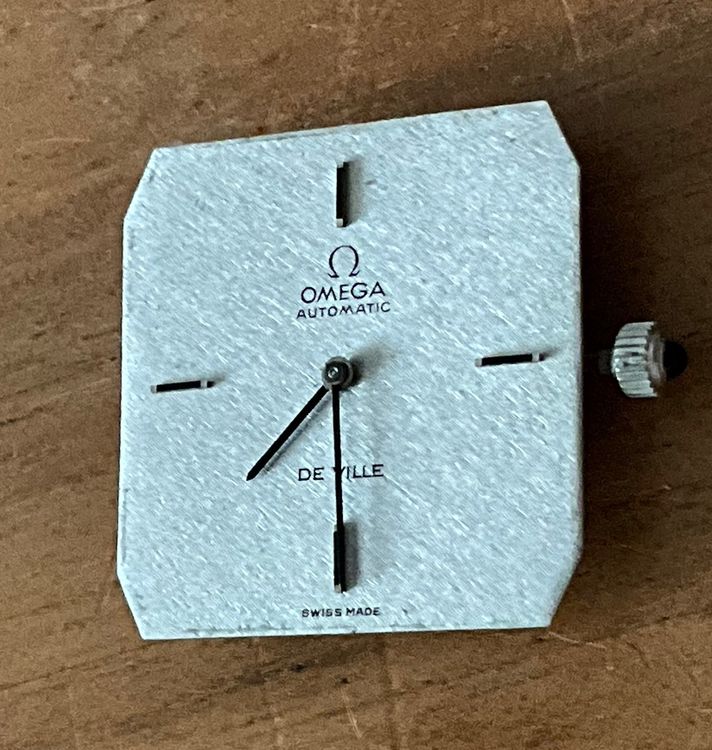 Omega Uhrwerk C. 661 mit Zifferblatt und Zeigern, Automatik (Gebraucht ...