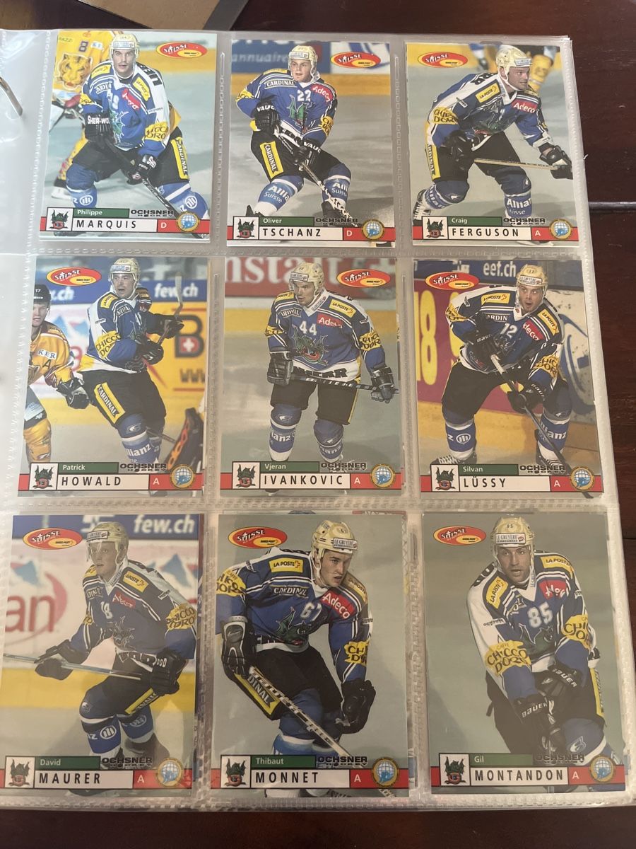HC Fribourg Gottéron Sammelkarten Player Trading Cards (Gebraucht) in Wallisellen für CHF 25 ...