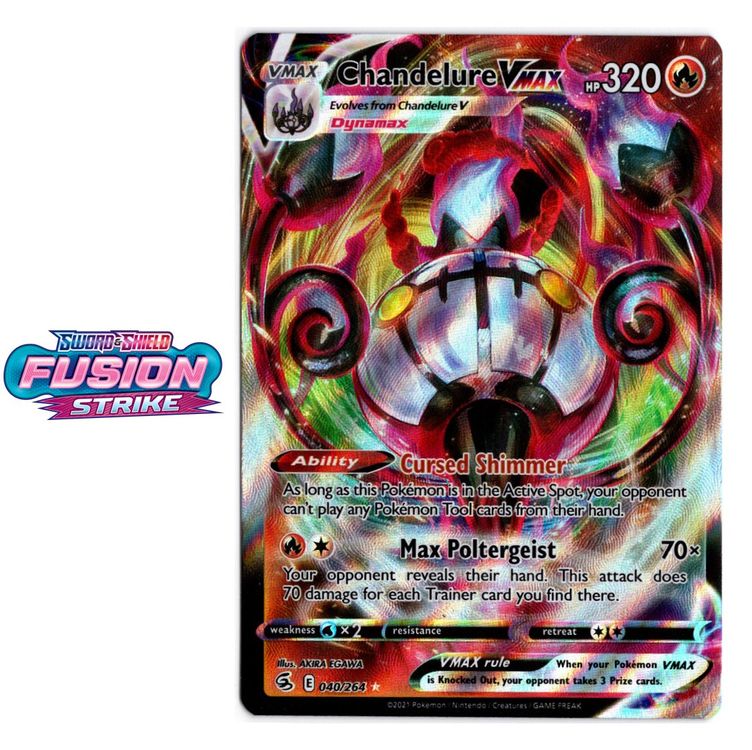 Fusion Strike Chandelure VMAX 040/264 EN | Kaufen auf Ricardo
