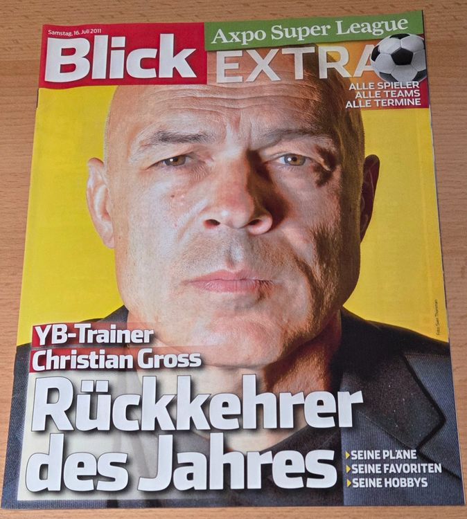 Saisonvorschau 11/12. Blick Magazin. FC Basel, YB, FCZ, GC,. (Gebraucht ...