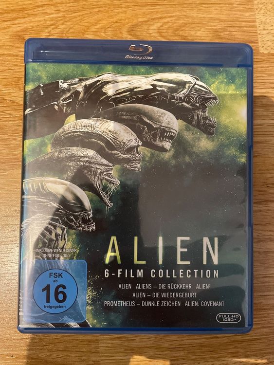 Alien 6-Film Collection Blu-ray - Top Zustand! (Neu (gemäss ...