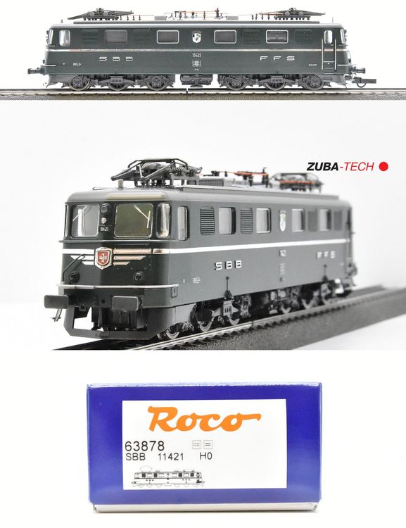 Roco 63878 E-Lok Ae 6/6 Graubünden SBB H0 GS Analog mit OVP (Gebraucht) in St. Gallen für CHF ...