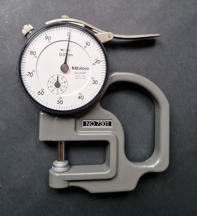 Mitutoyo Dickenmessgerät No.7301, Top Zustand, Made Japan (Neu (gemäss Beschreibung)) in Seengen ...