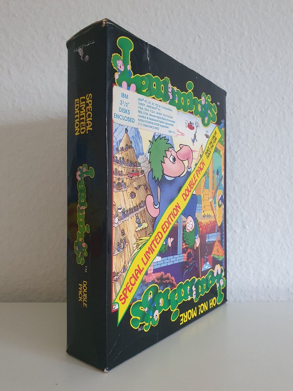 PC Game Lemmings Double Pack (1991+) Big Box + Bonus (Gebraucht) in ...