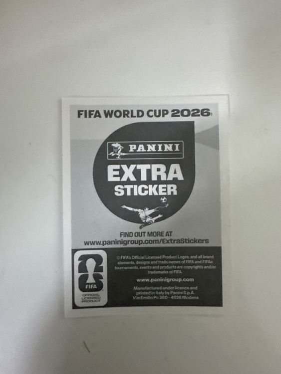 Panini WM 2026 Extra Sticker - Mohamed Salah Bronze (Neu und ...