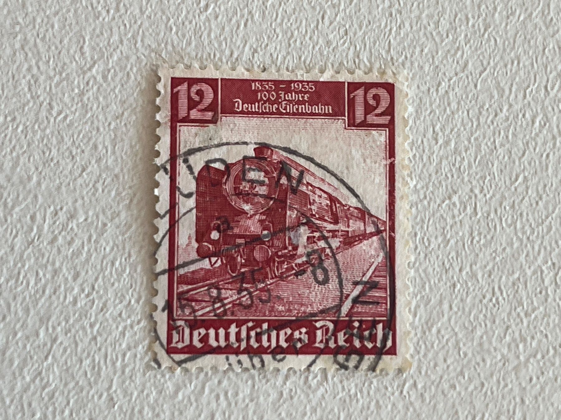 DR - Deutsche Reich / 3° Reich / Briefmarke (Gebraucht) in Chiasso für ...